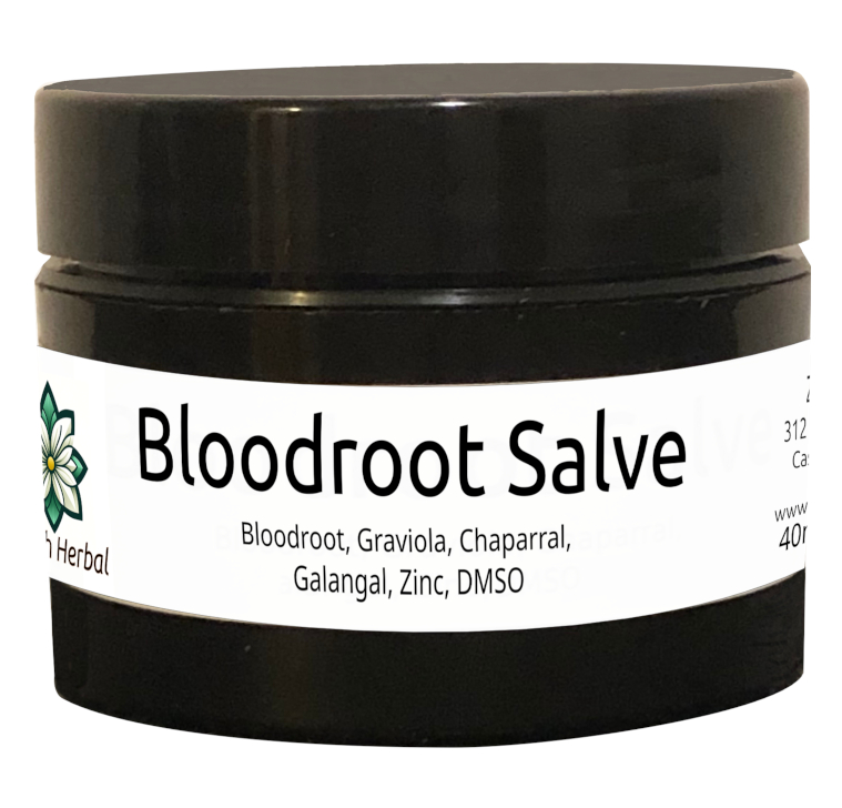 #1 Rated Bloodroot Black Salve with DMSO, Free Shipping