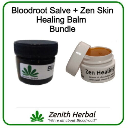Shop for Bloodroot Salve and Capsules